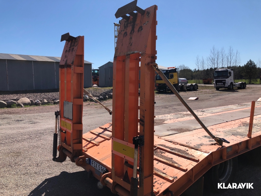 Maskintrailer VM-36-2/2-RLFFO, Kalmar, Klaravik auktioner