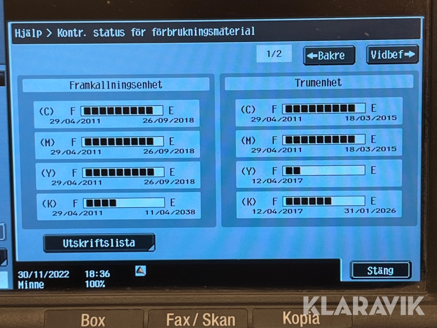 Skrivare / kopiator Konica Minolta Bizhub C280, Katrineholm,