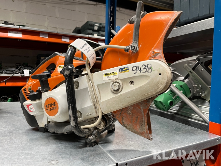 Motorkap Stihl TS500 i, Nacka, Klaravik auktioner