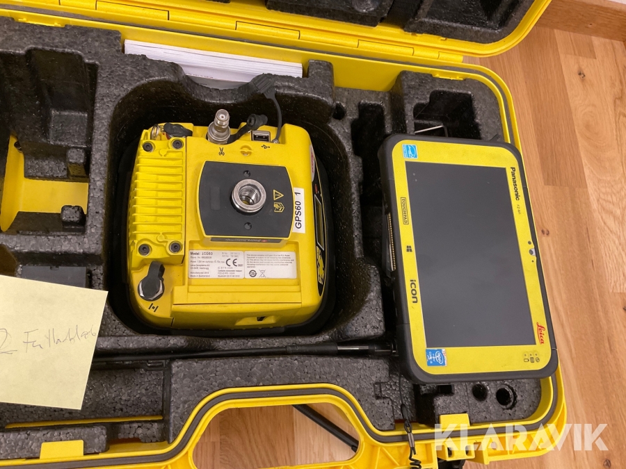 GPS för utsättning och inmätning Leica iCG60, Trelleborg, Kl
