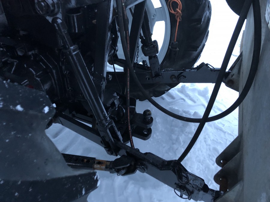 Traktor vinterrustad Valmet 555-4
