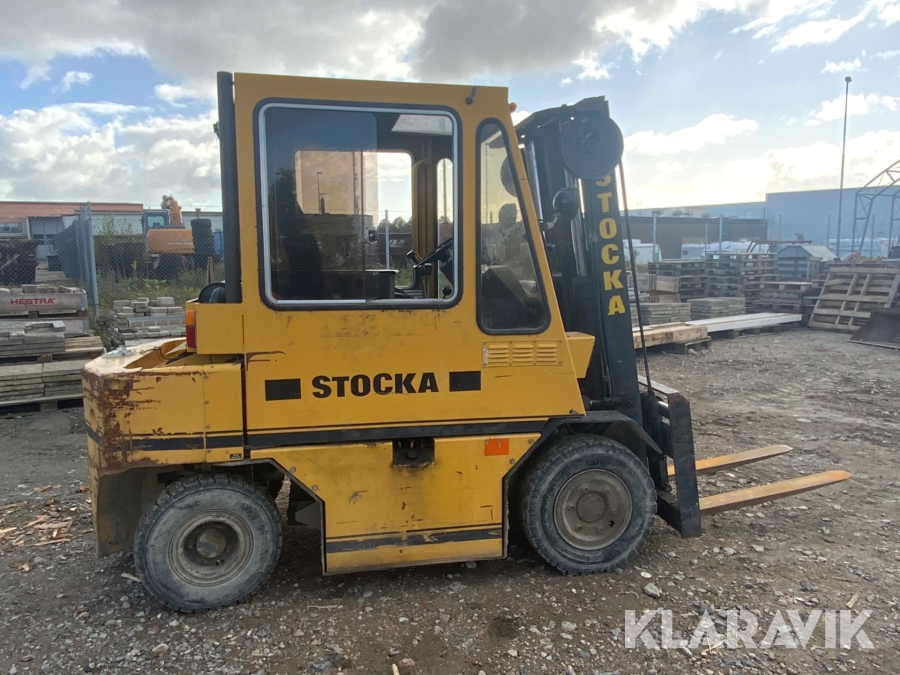 Motviktstruck Stocka 2550, Trelleborg, Klaravik auktioner
