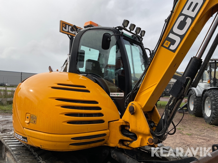 Grävmaskin JCB 8085 ECO, Kristinehamn, Klaravik auktioner