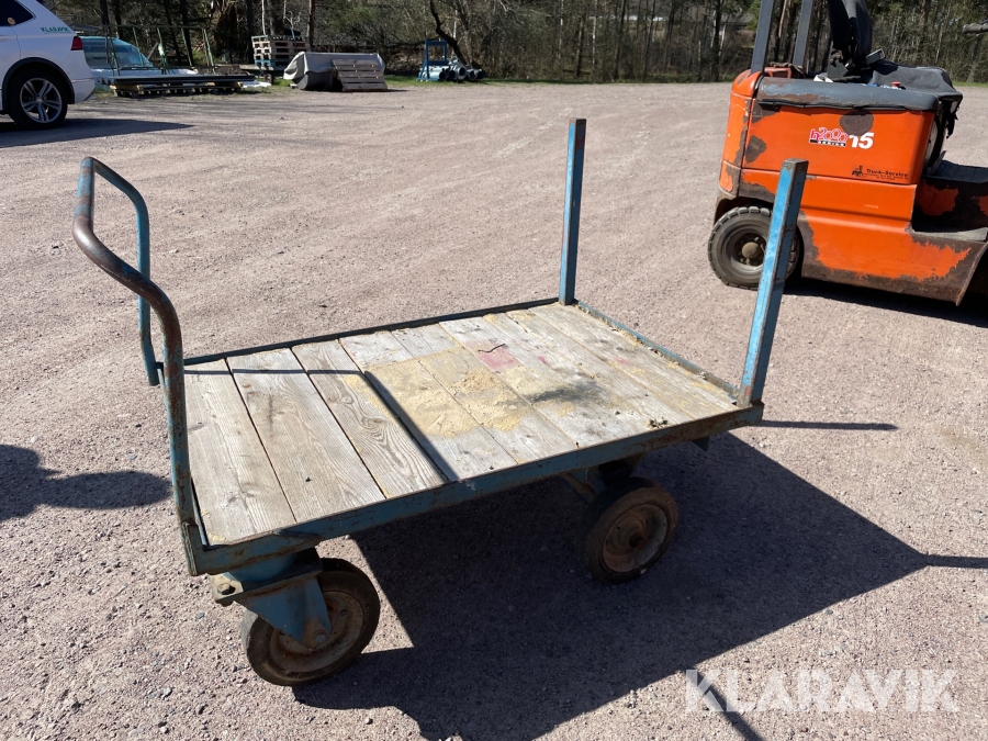Materialvagn, Kalmar, Klaravik auktioner