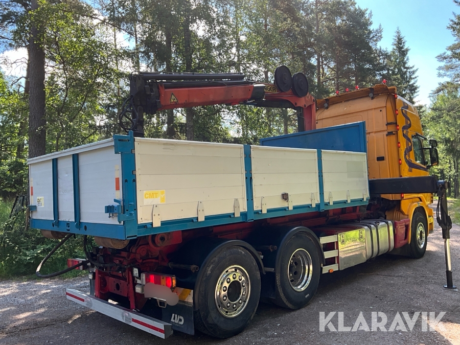 Kranflak till lastväxlare CMT Palfinger PK12000 kran, Nyköpi