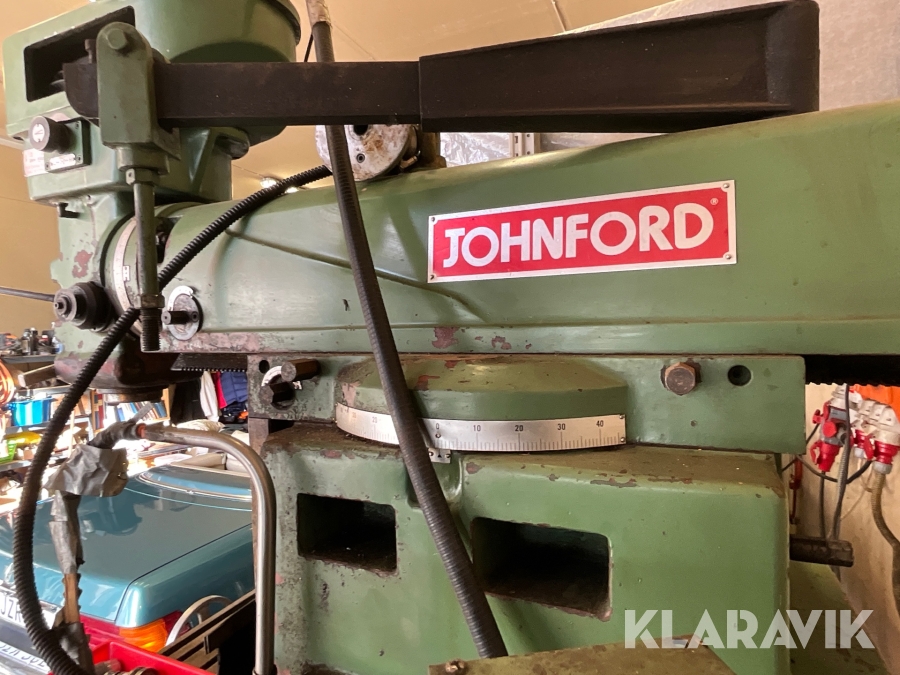 Fräs Johnford 6HB, Eskilstuna, Klaravik auktioner